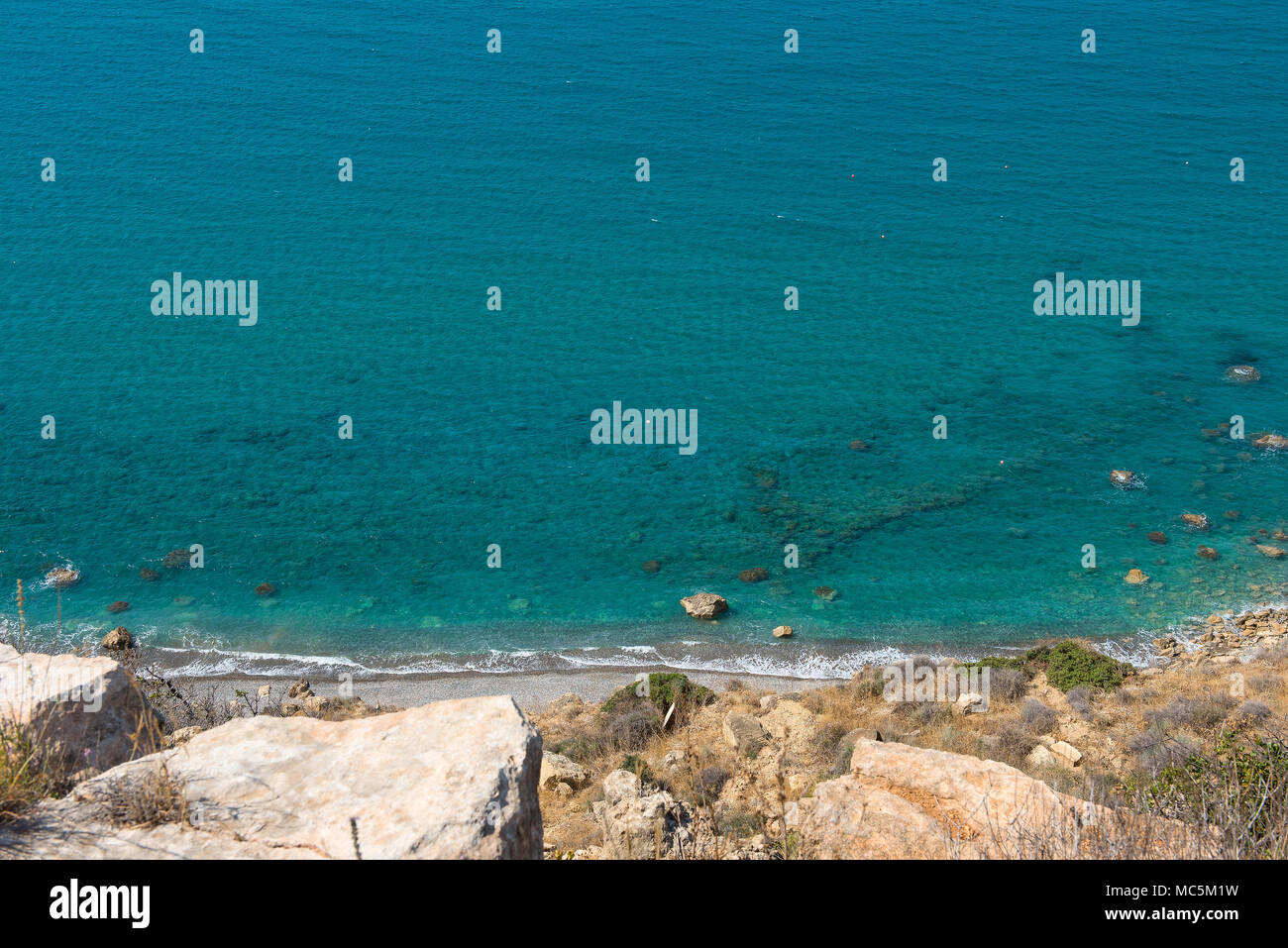 Pissouri bay aerial hi-res stock photography and images - Alamy