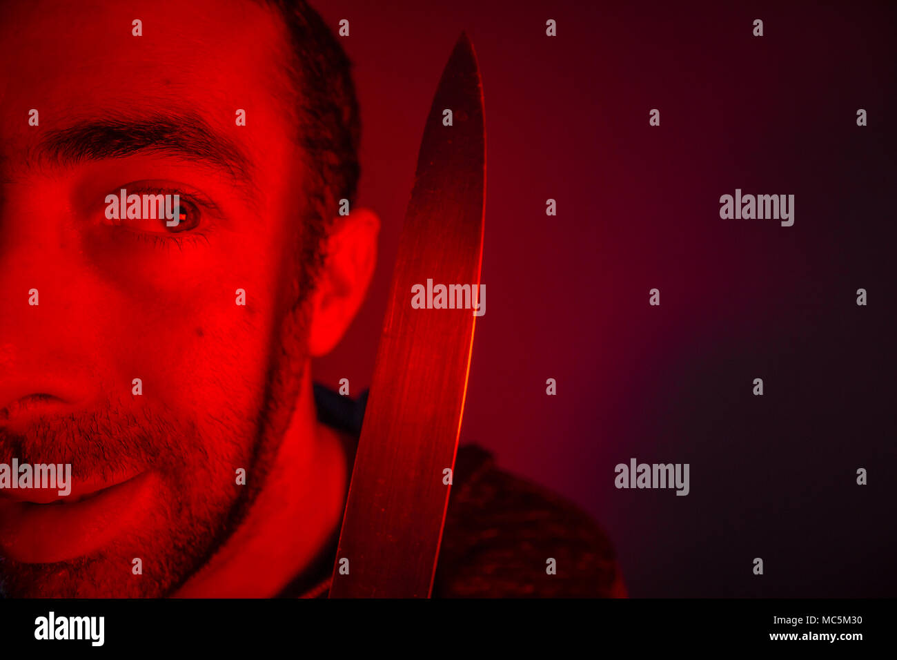 Man Killer Knife High Resolution Stock Photography and Images - Alamy