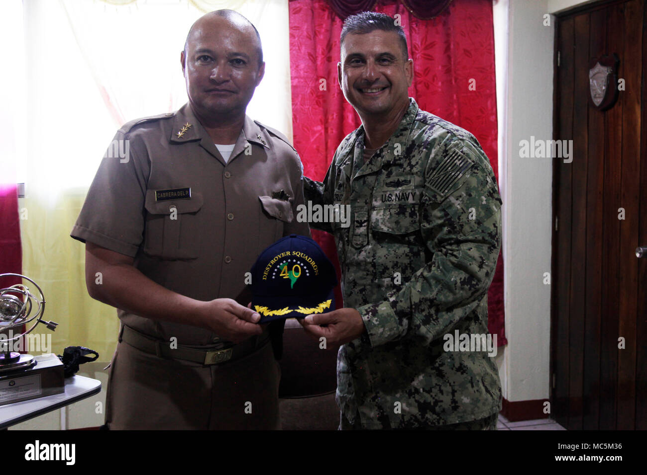 180405-A-QR427-0195 PUERTO BARRIOS, GTM. (Apr. 05, 2018) Captain Angel ...