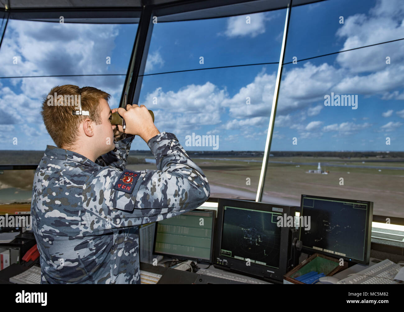 Royal Australian Air Force (RAAF) Flying Officer Harry Brown, No. 452 ...