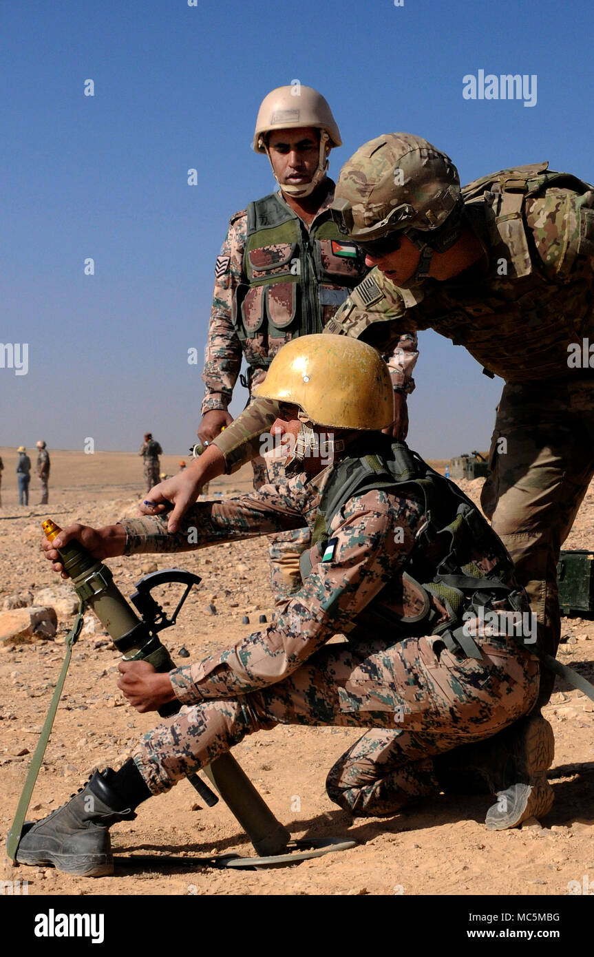 JOINT TRAINING CENER – (Right) U.S. Army Spc. James Patton, an indirect ...