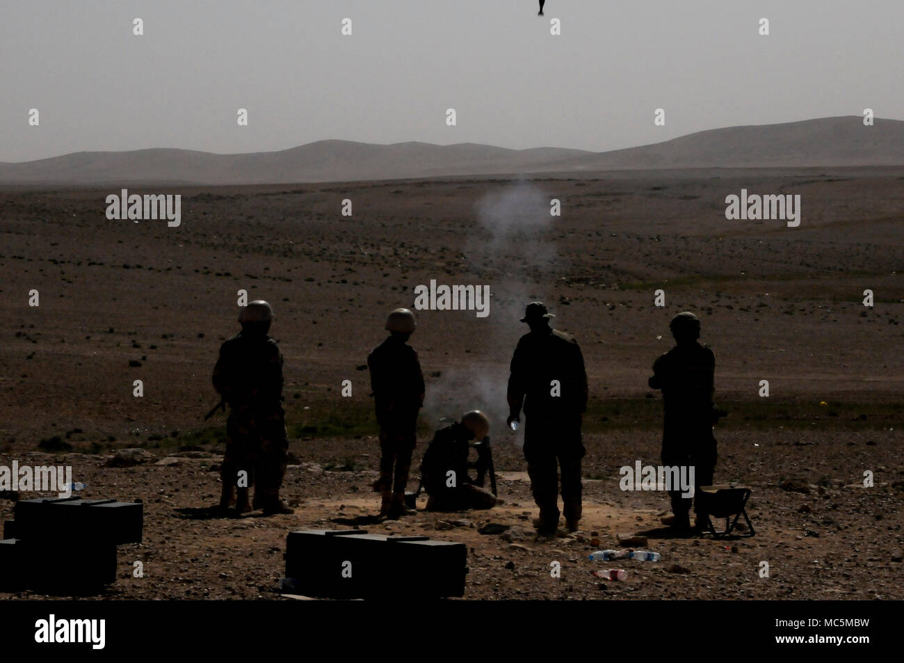 JOINT TRAINING CENER – U.S. Army indirect fire infantrymen with 1st ...