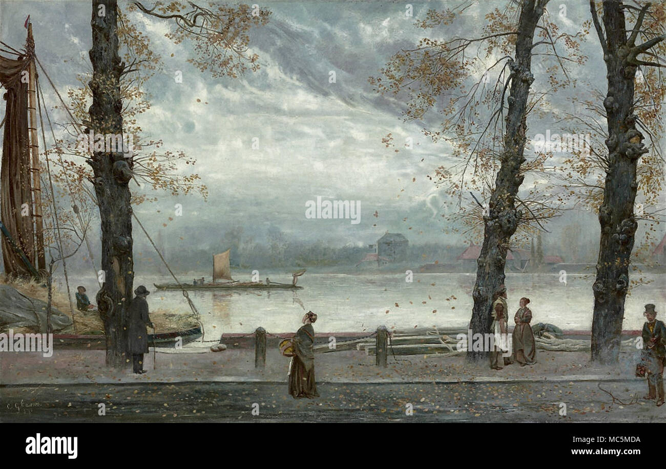 Cheyne walk painting hi-res stock photography and images - Alamy