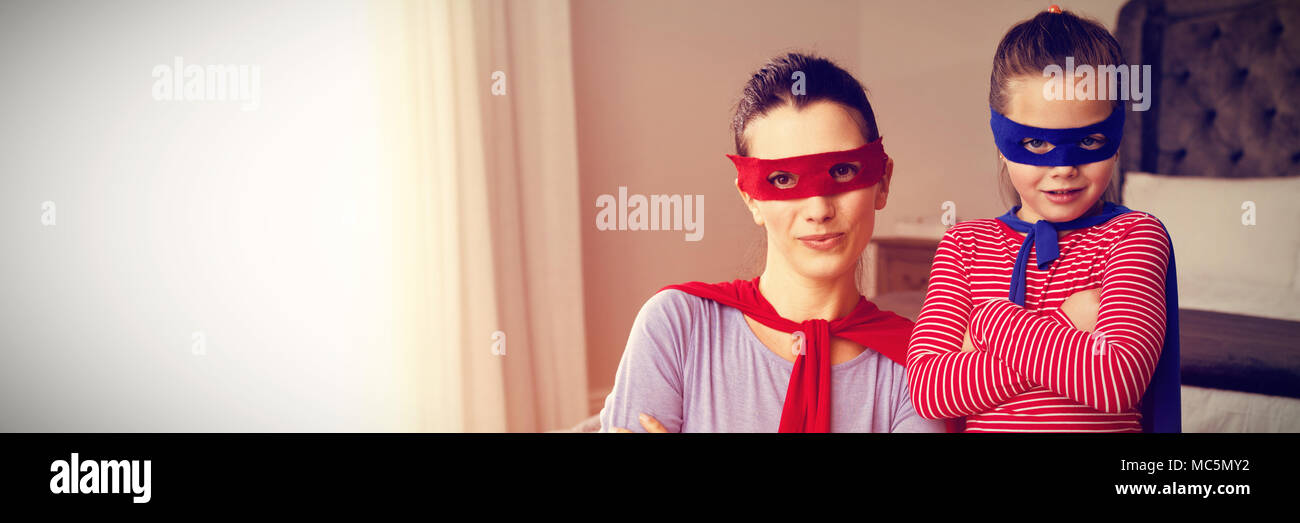 One mother and her disguised daughter Stock Photo - Alamy