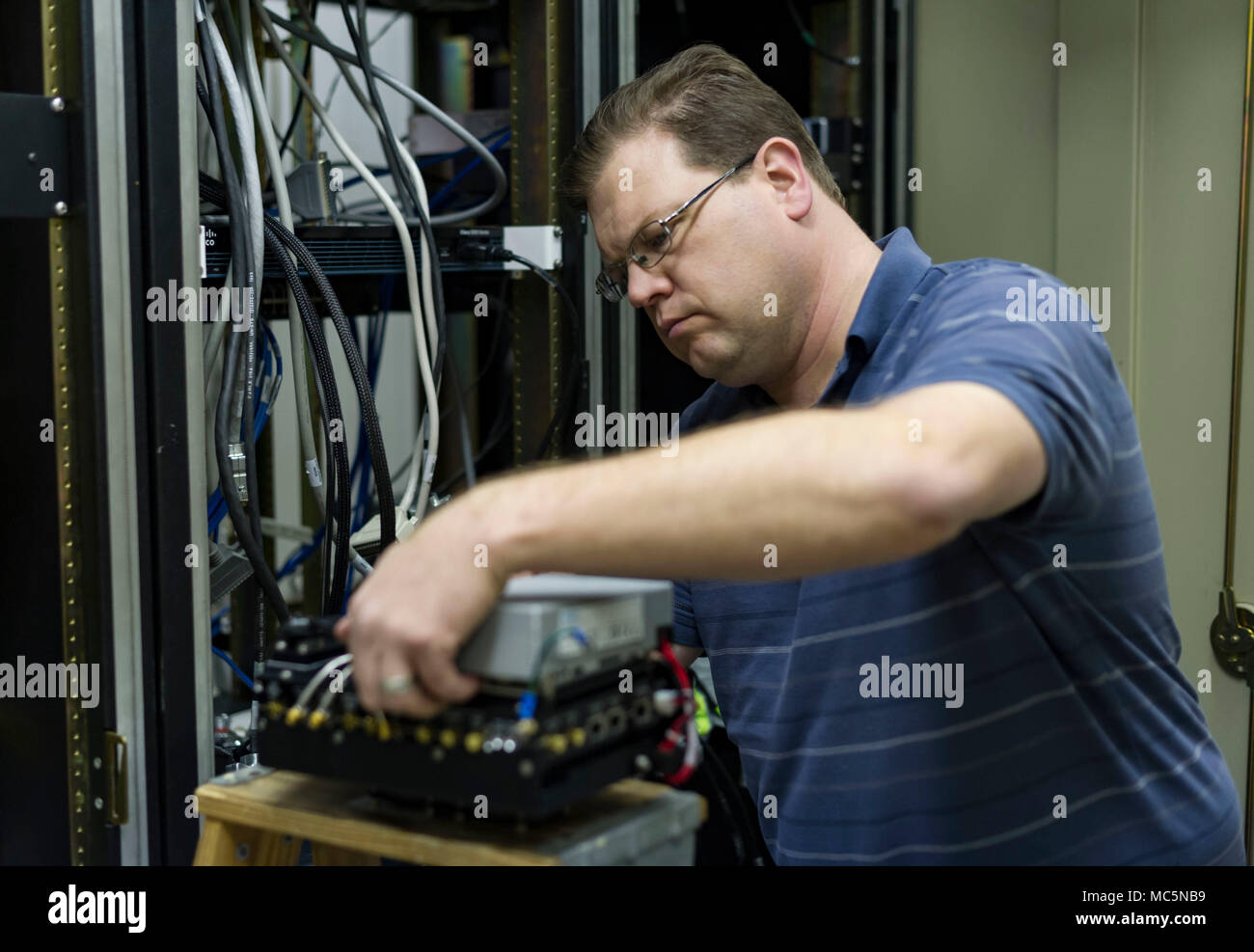 Brock Kerzmann, 47th Operations Support Squadron radar airfield weather ...