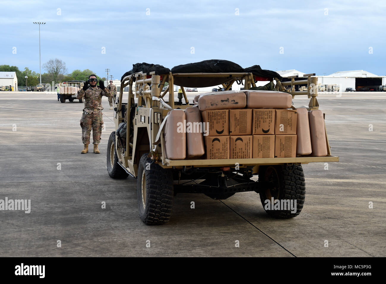 Tech. Sgt. Daray Davis, 921st Contingency Response Squadron aerial ...