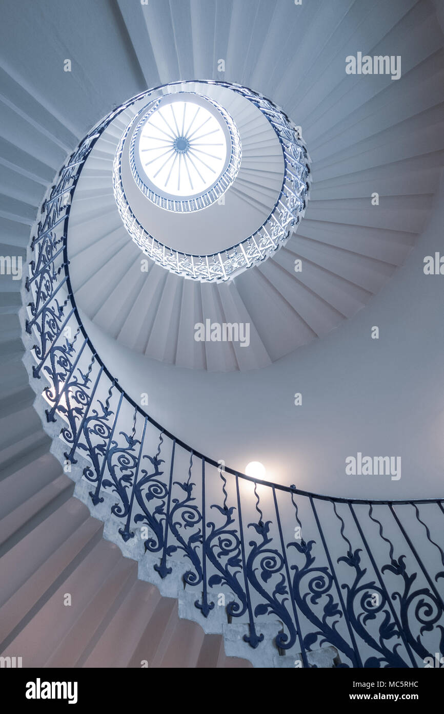The Tulip Stairs, by Inigo Jones, is an original feature of Queen's ...