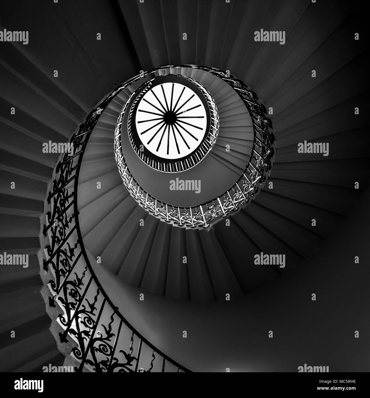 The Tulip Stairs, by Inigo Jones, is an original feature of Queen's ...