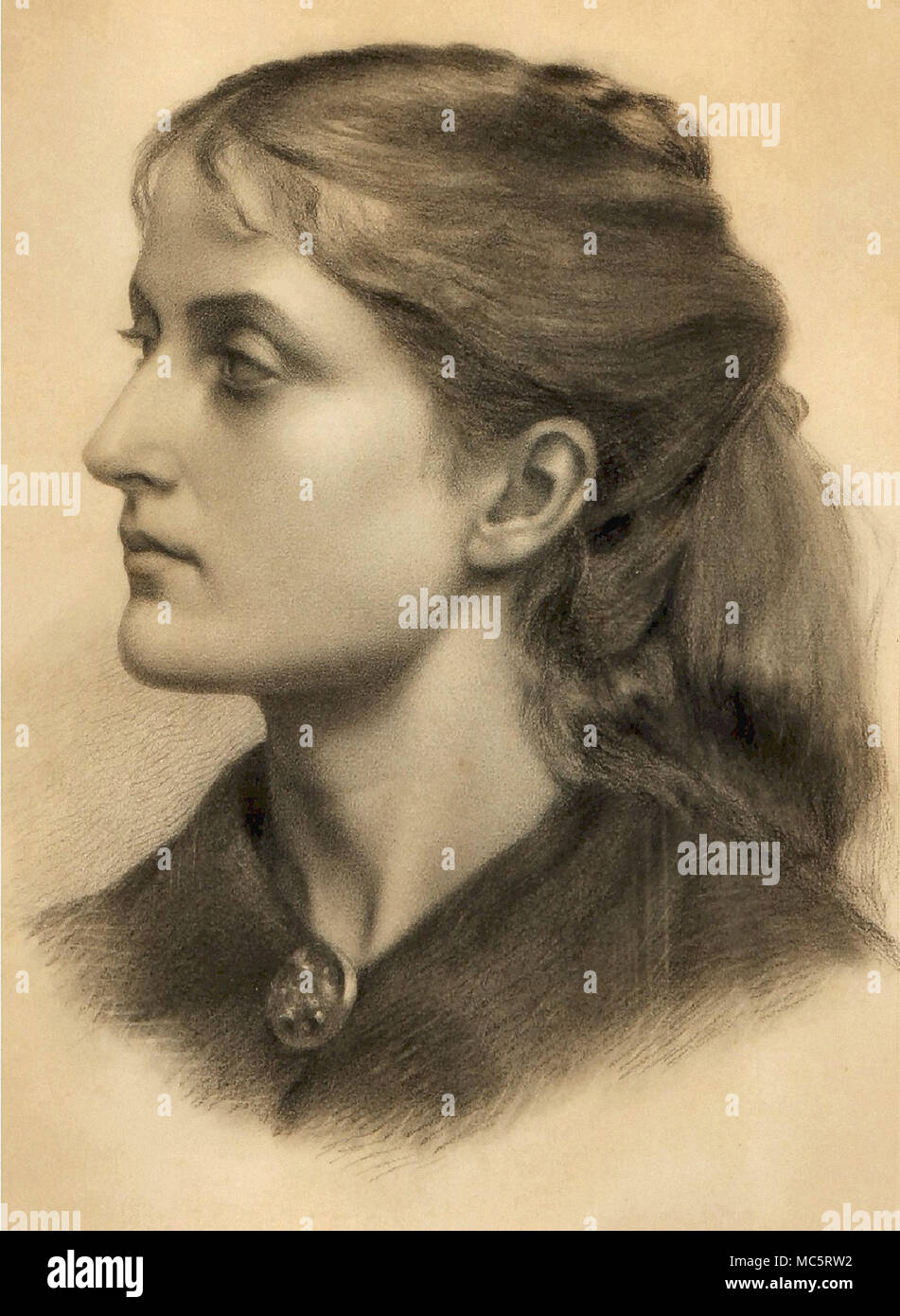 Mott Alice M - Self Portrait Stock Photo - Alamy