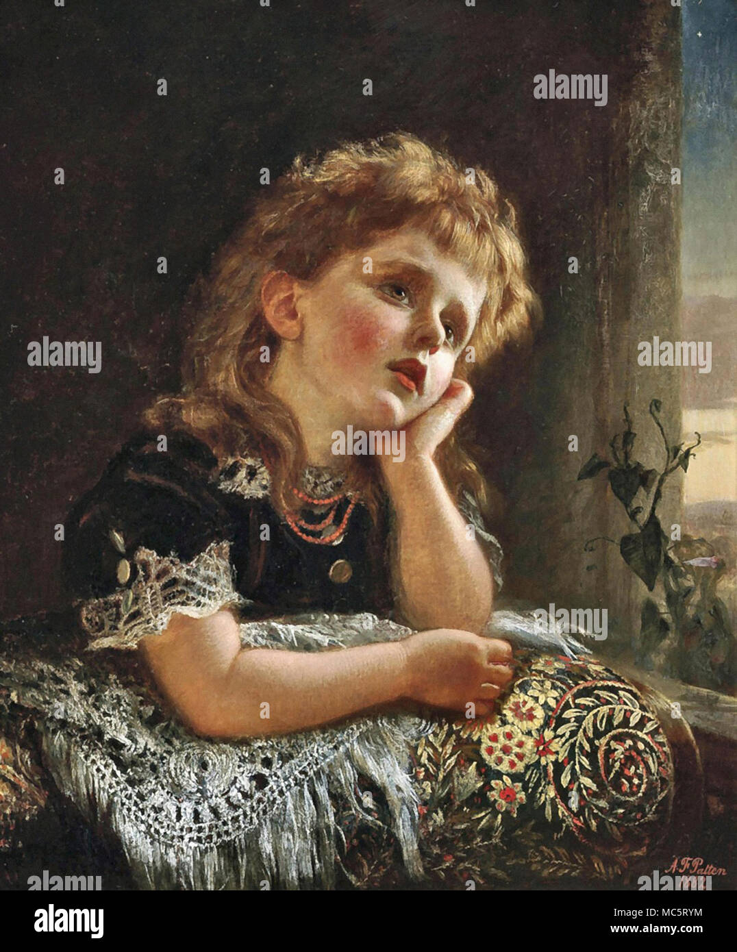 Patten Alfred Fowler - the Child and the Star Stock Photo - Alamy