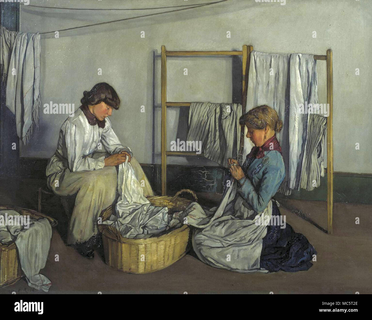 Victorian laundry hi-res stock photography and images - Alamy