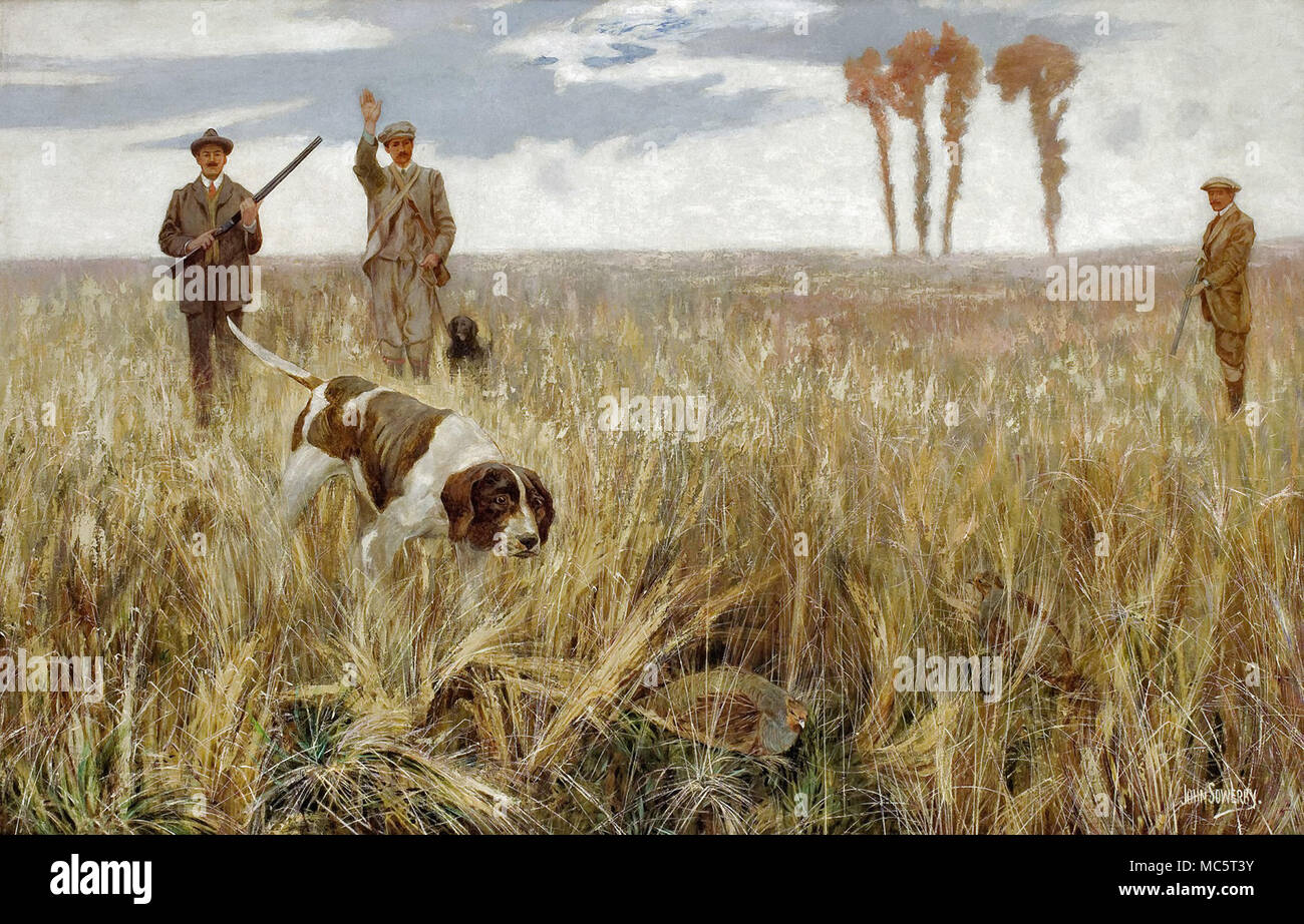 George hunting hi-res stock photography and images - Alamy