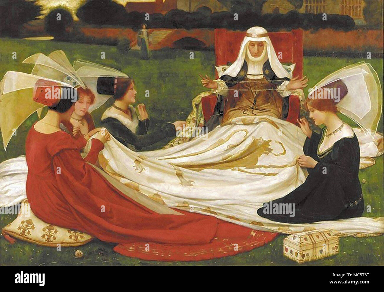 Golden threads hi-res stock photography and images - Alamy