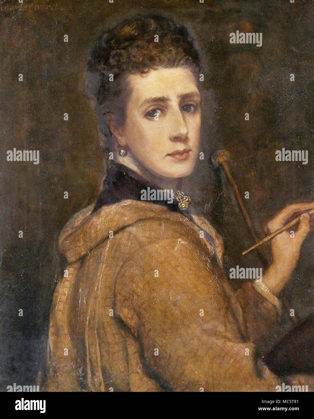 Verner Ida - Self Portrait Stock Photo - Alamy