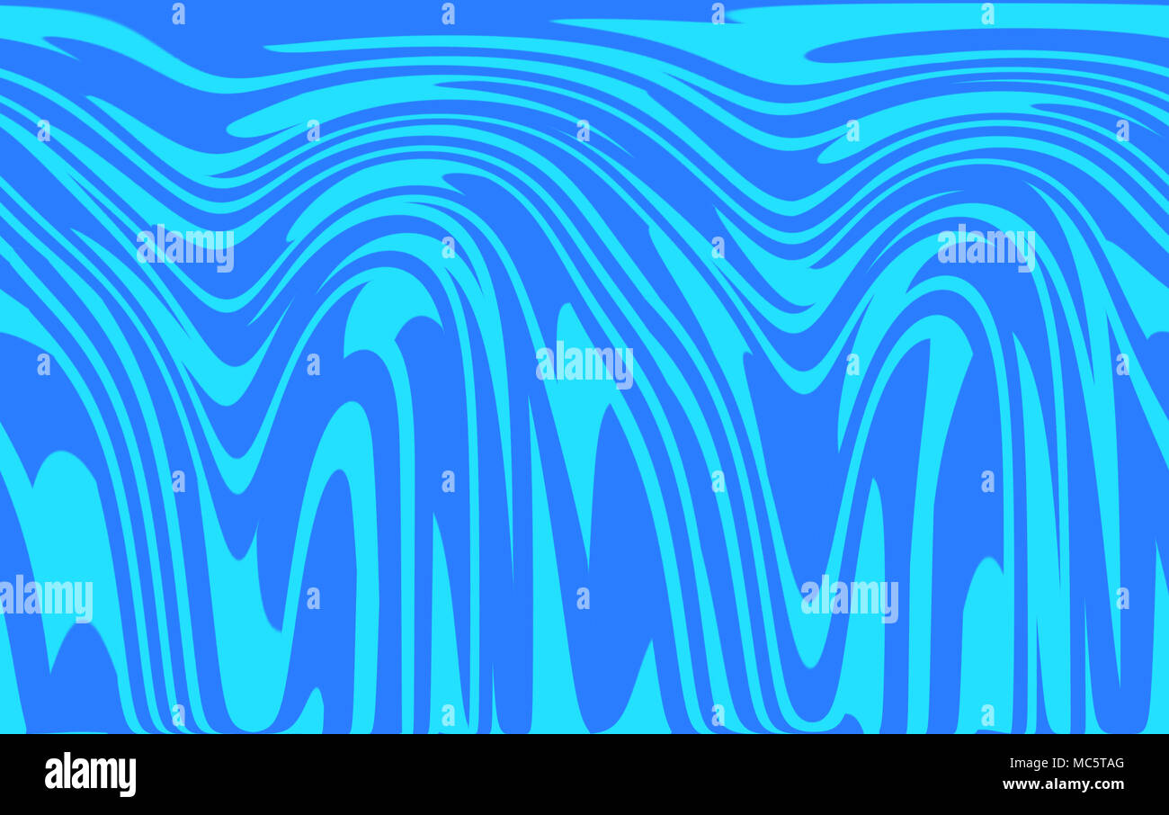 Psychedelic in shades of blue Stock Photo - Alamy