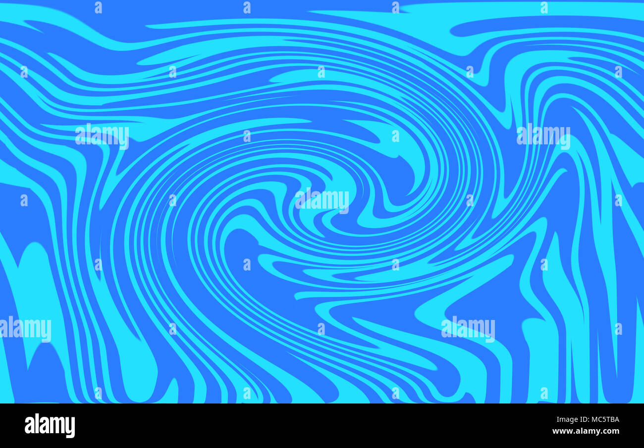 Psychedelic in shades of blue Stock Photo - Alamy