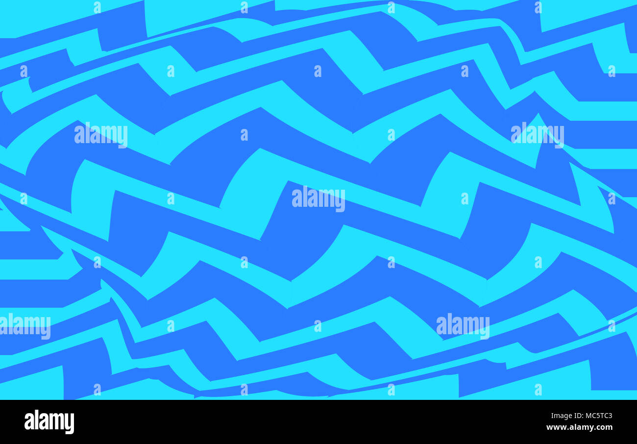 Psychedelic in shades of blue Stock Photo - Alamy