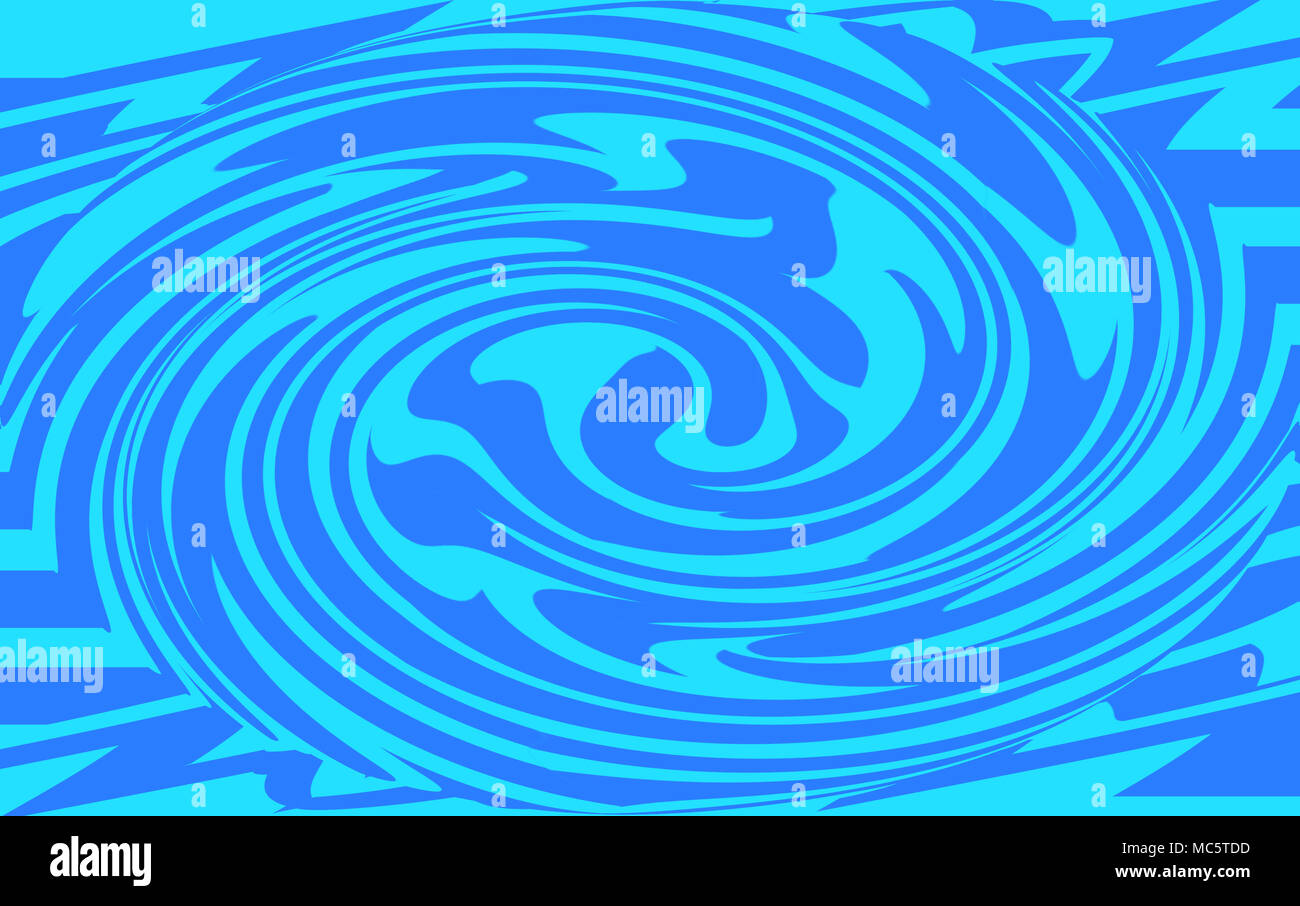 Psychedelic in shades of blue Stock Photo - Alamy