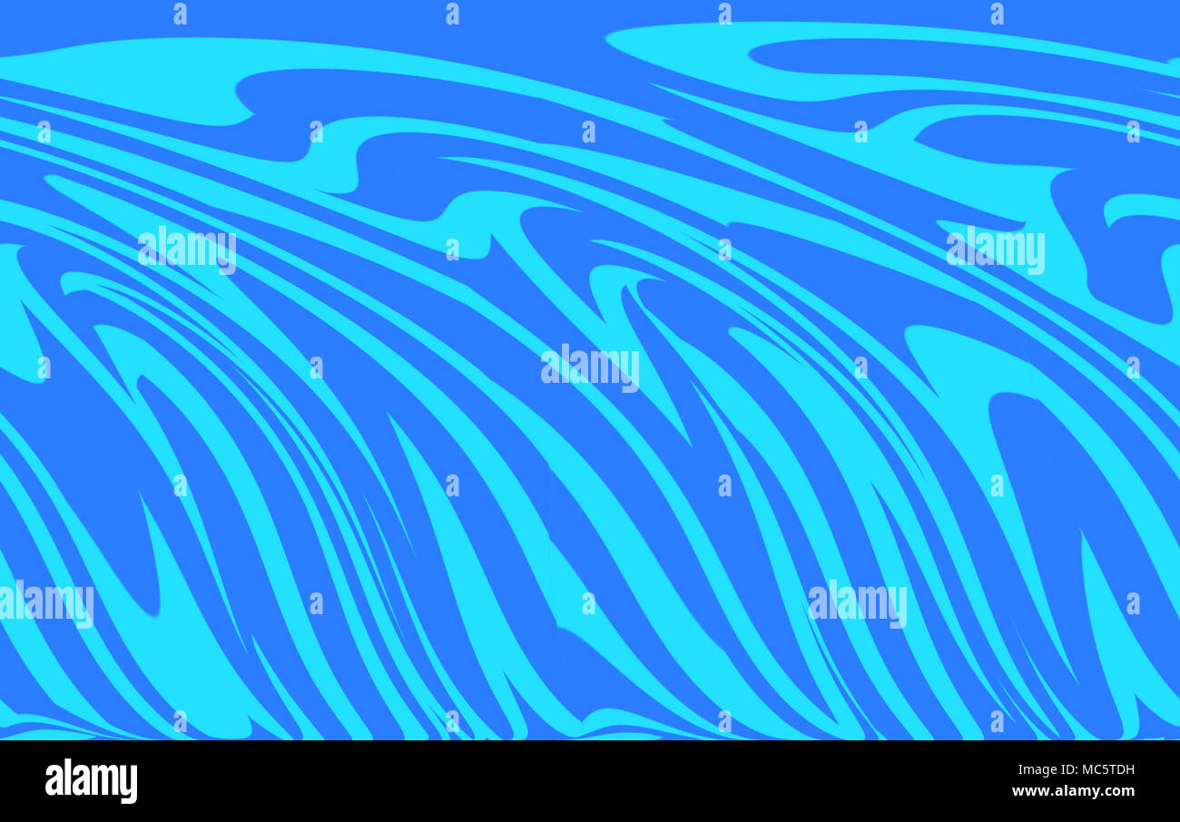 Psychedelic in shades of blue Stock Photo - Alamy