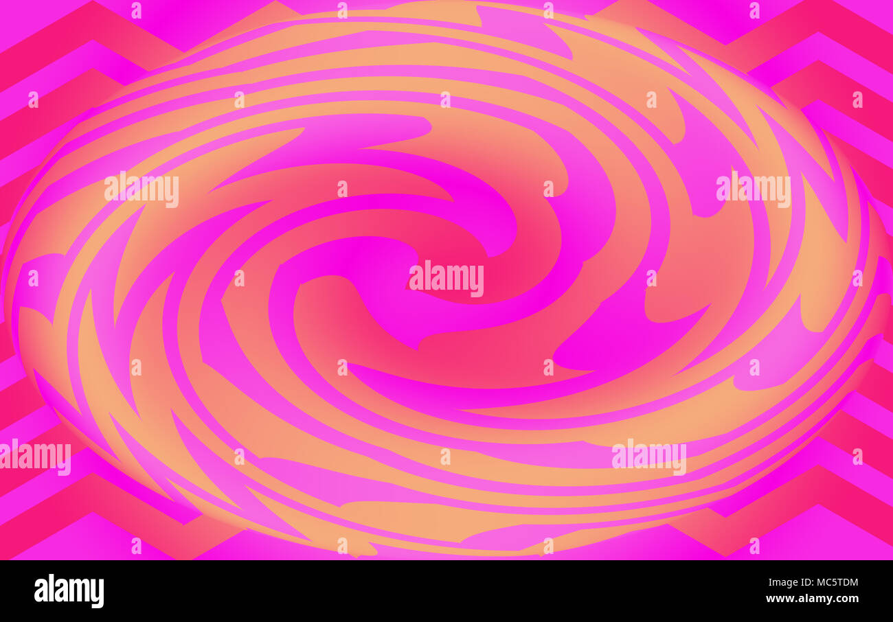 Psychedlic pattern in shades of pink and orange Stock Photo - Alamy