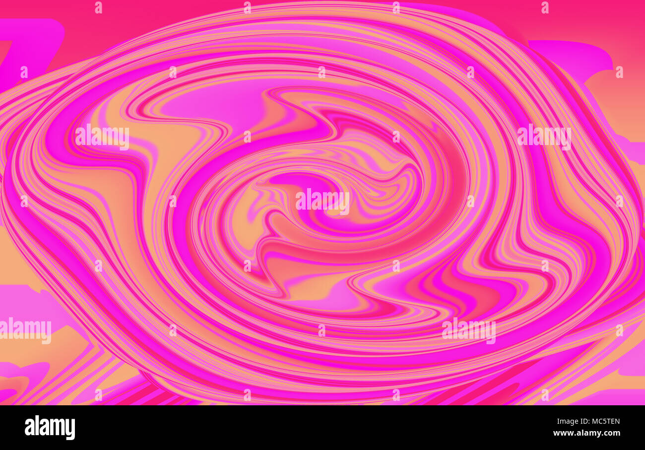 Psychedlic pattern in shades of pink and orange Stock Photo - Alamy