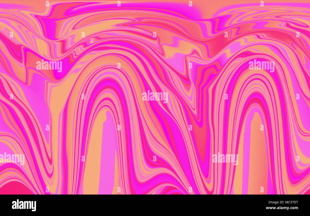 Psychedlic pattern in shades of pink and orange Stock Photo - Alamy