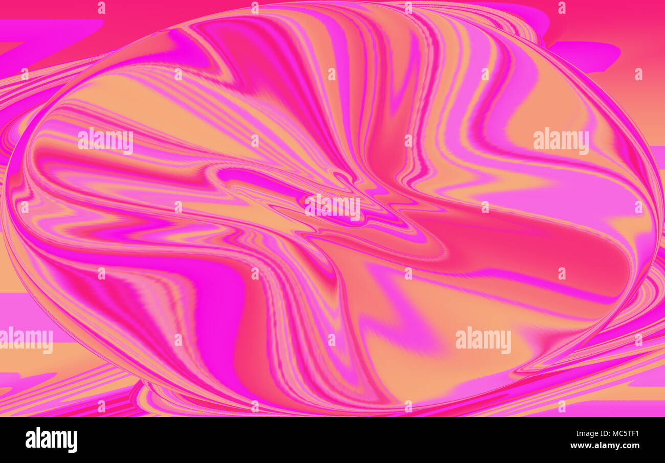 Psychedlic pattern in shades of pink and orange Stock Photo - Alamy