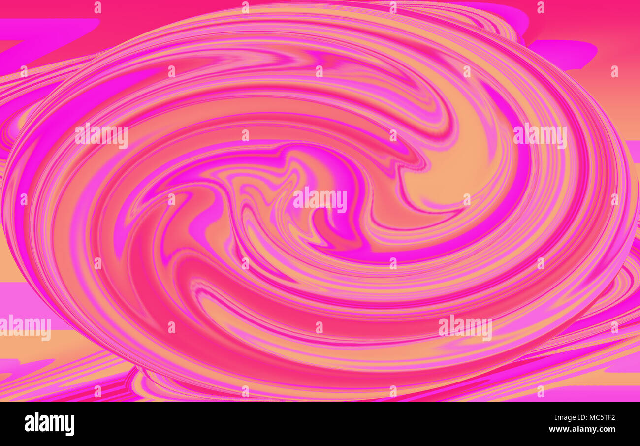 Psychedlic pattern in shades of pink and orange Stock Photo - Alamy