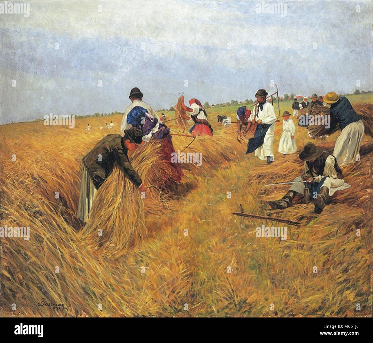 Bosznay Istvan - Harvest Stock Photo - Alamy