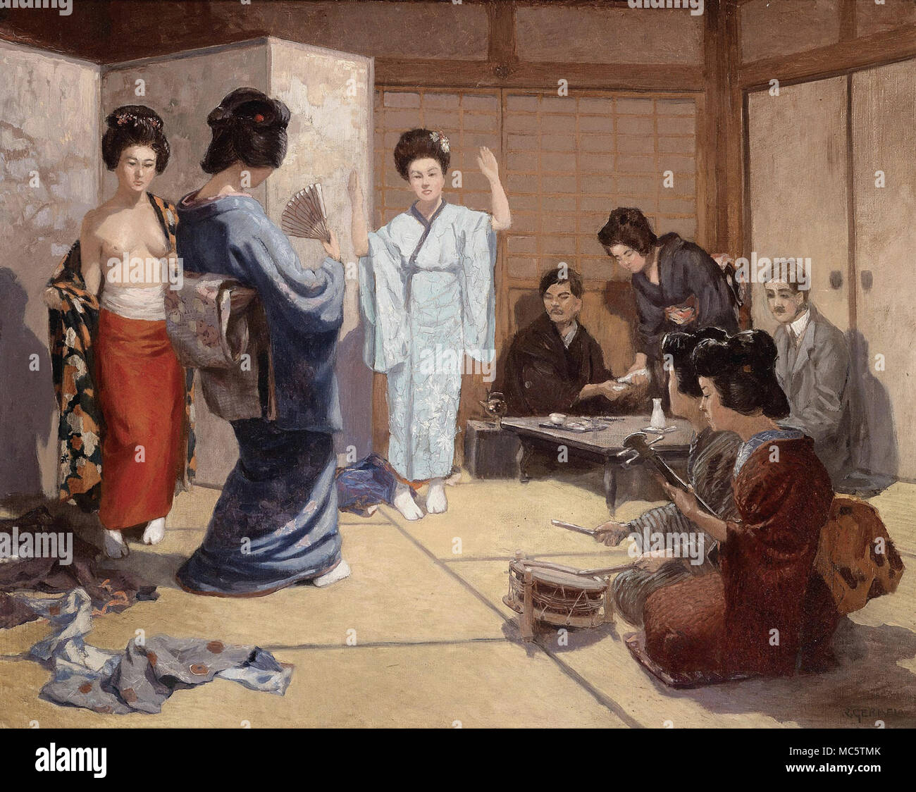 Geisha house hi-res stock photography and images - Alamy