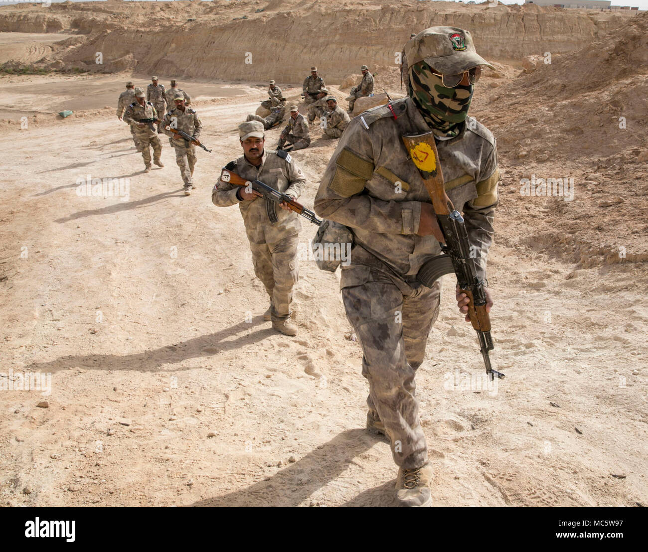 Iraqi border patrol guard hi-res stock photography and images - Alamy
