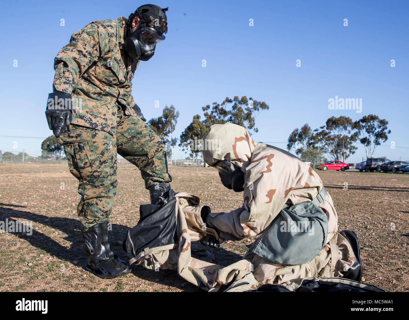 Mission oriented protective posture suit hi-res stock photography and images - Alamy