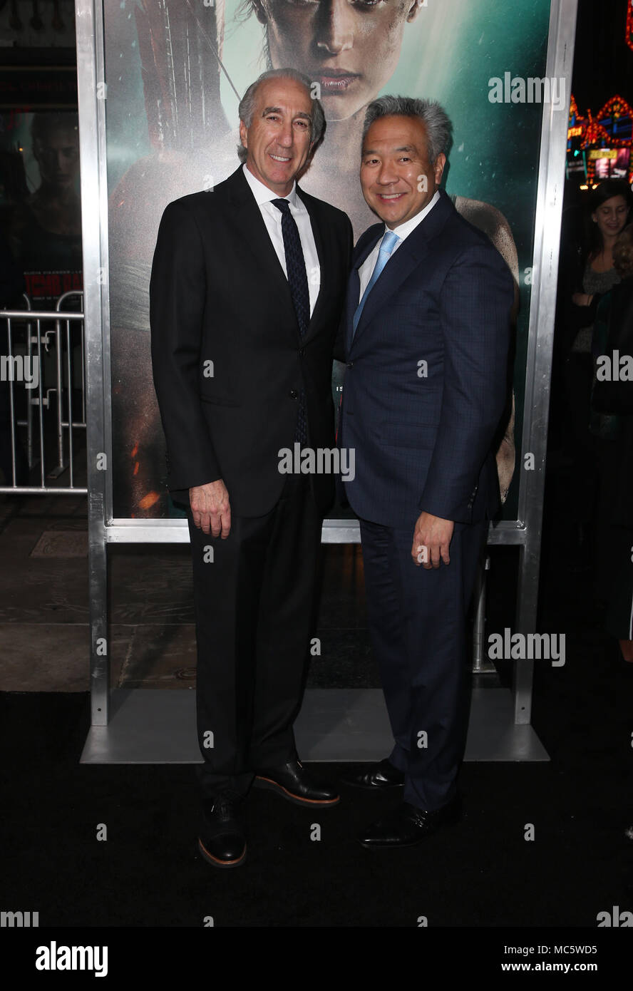 Warner Bros. Pictures "Tomb Raider" Premiere Featuring: Gary Barber ...