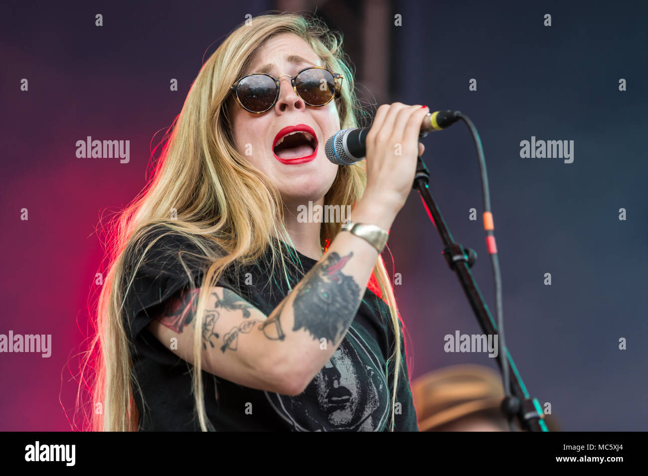 The German Soulband Rhonda live at the Blue Balls Festival Lucerne ...