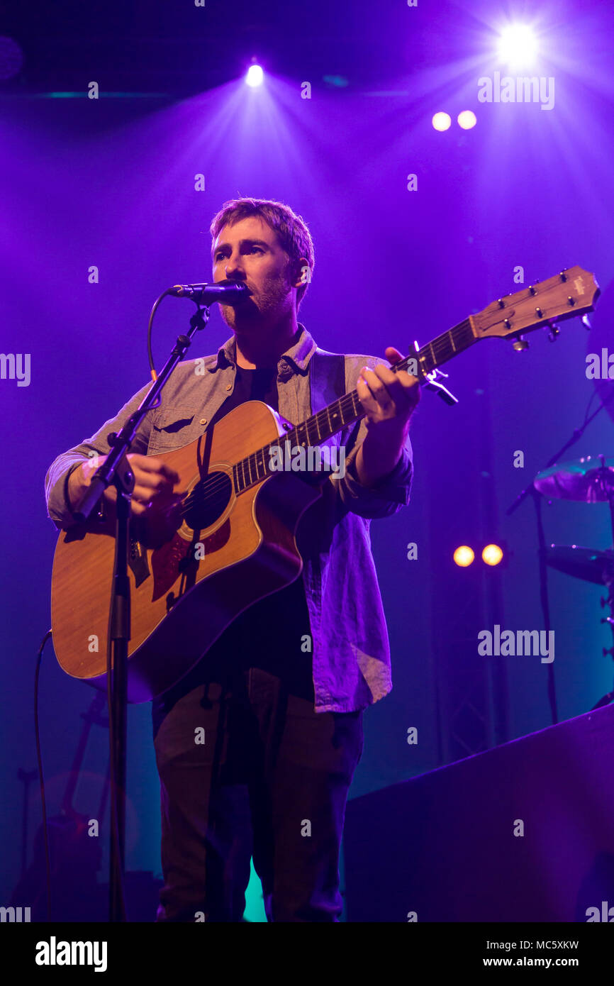 The British singer and songwriter Jamie Lawson live at the Blue Balls ...