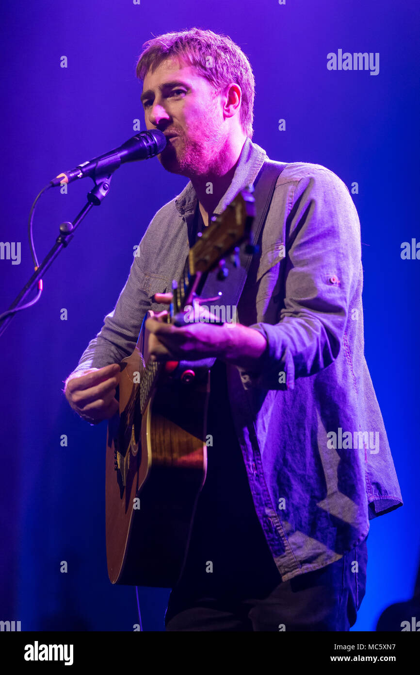 The British singer and songwriter Jamie Lawson live at the Blue Balls ...