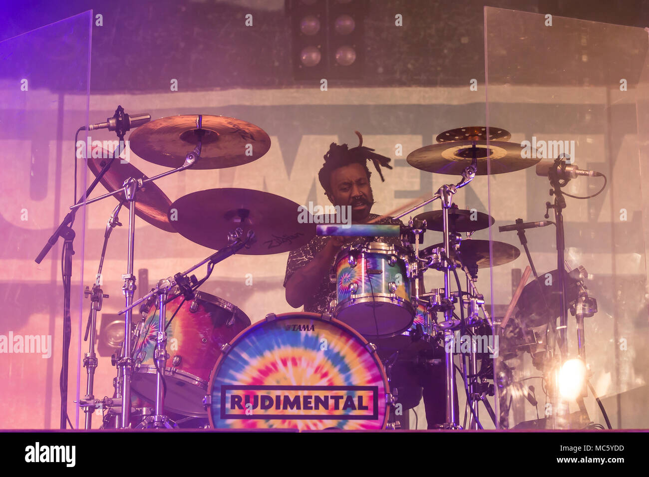 The British band Rudimental live at the 26th Heitere Open Air in ...