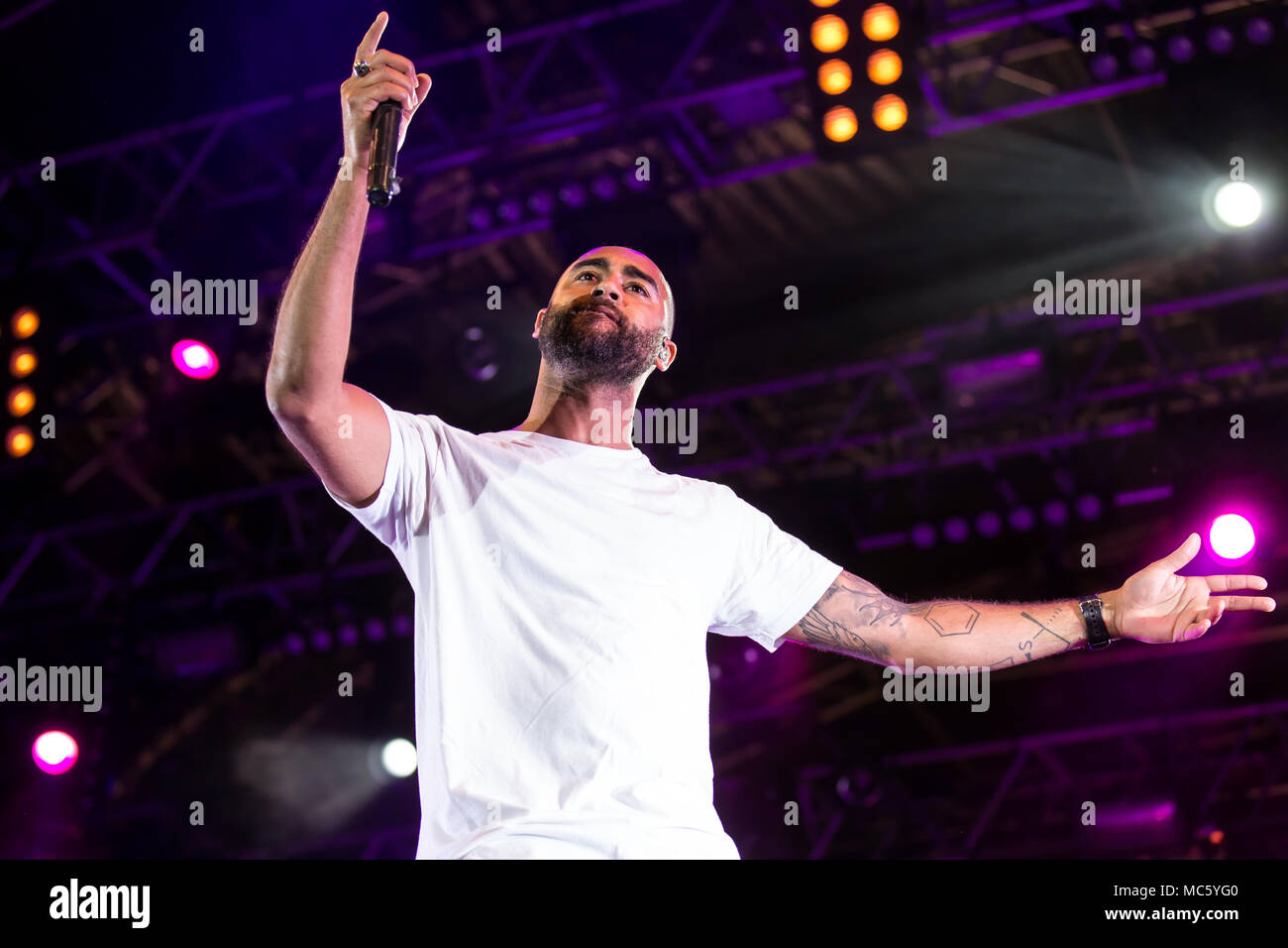 The British band Rudimental live at the 26th Heitere Open Air in ...