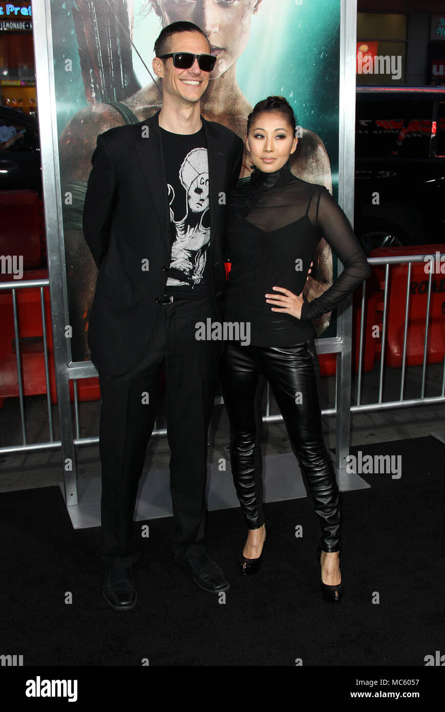 Tomb Raider Los Angeles Premiere held at the TCL Chinese Theatre in ...
