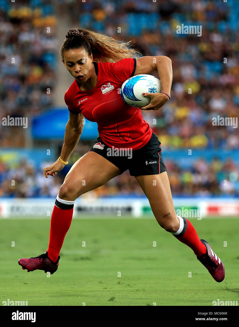 Englands deborah fleming against fiji hi-res stock photography and ...