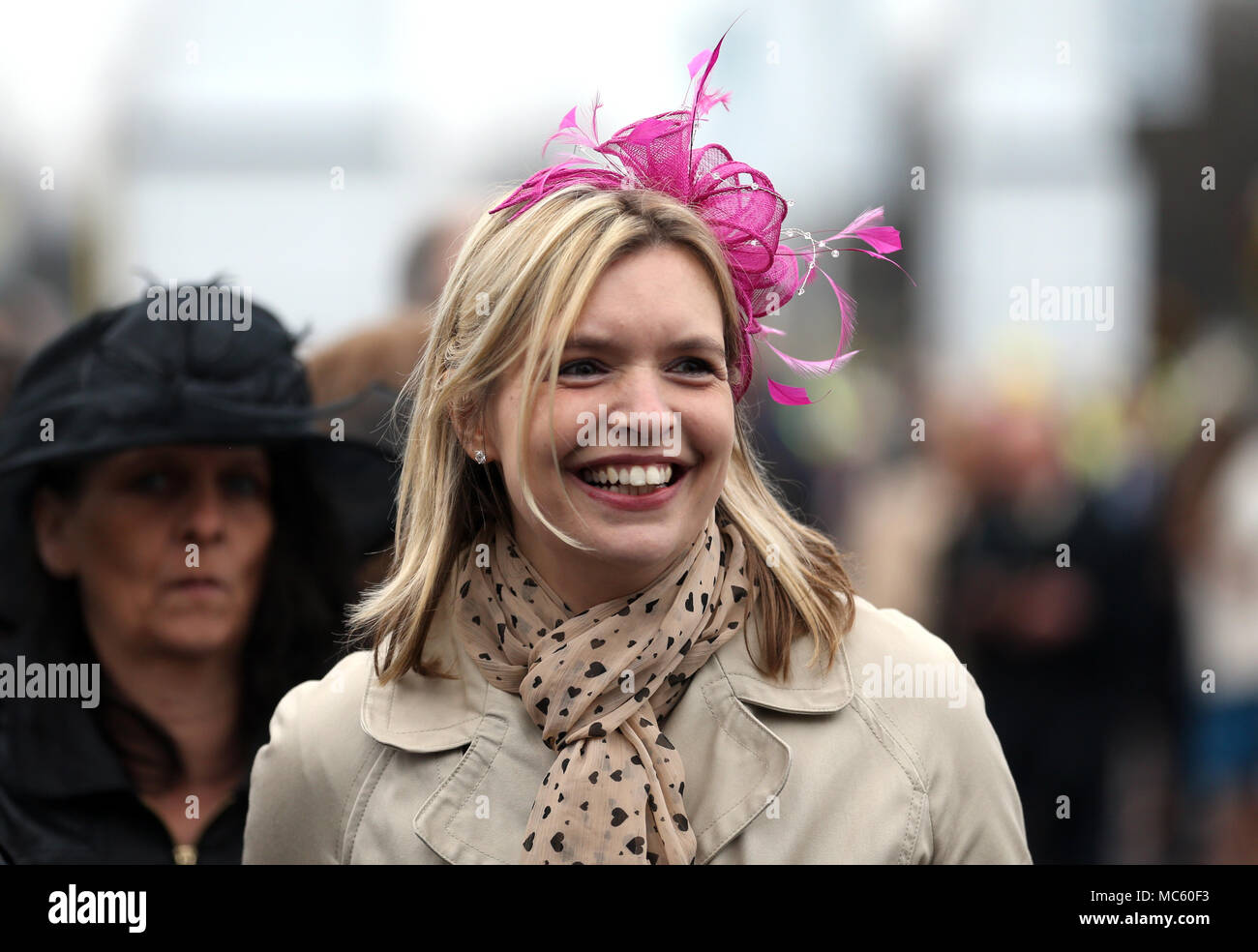 Racegoers arrive on Ladies Day of the 2018 Randox Health Grand National ...
