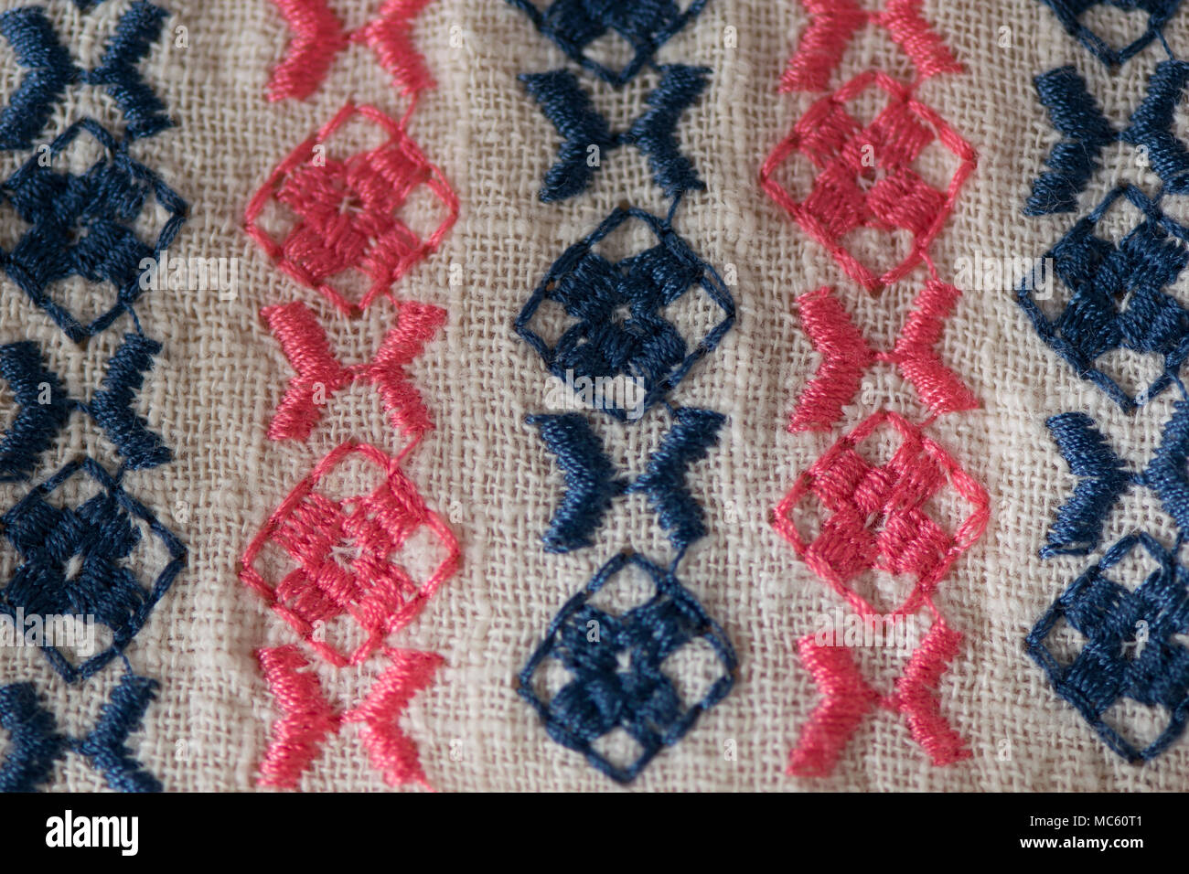 Embroidered fragment hi-res stock photography and images - Alamy