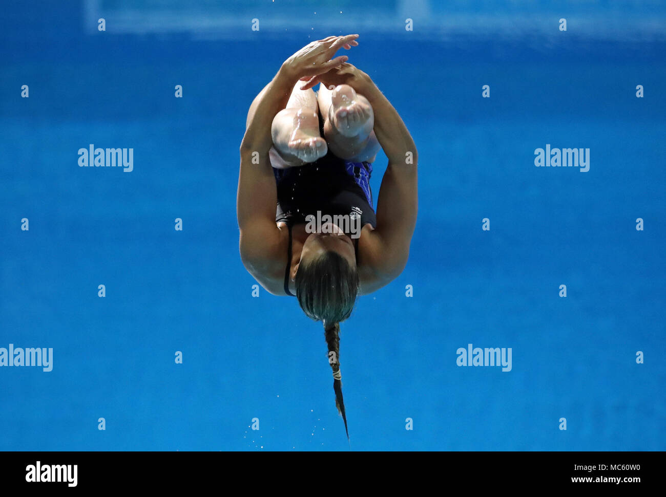 Scotland's Grace Reid in the Women's 1m Springboard Final at the Optus ...