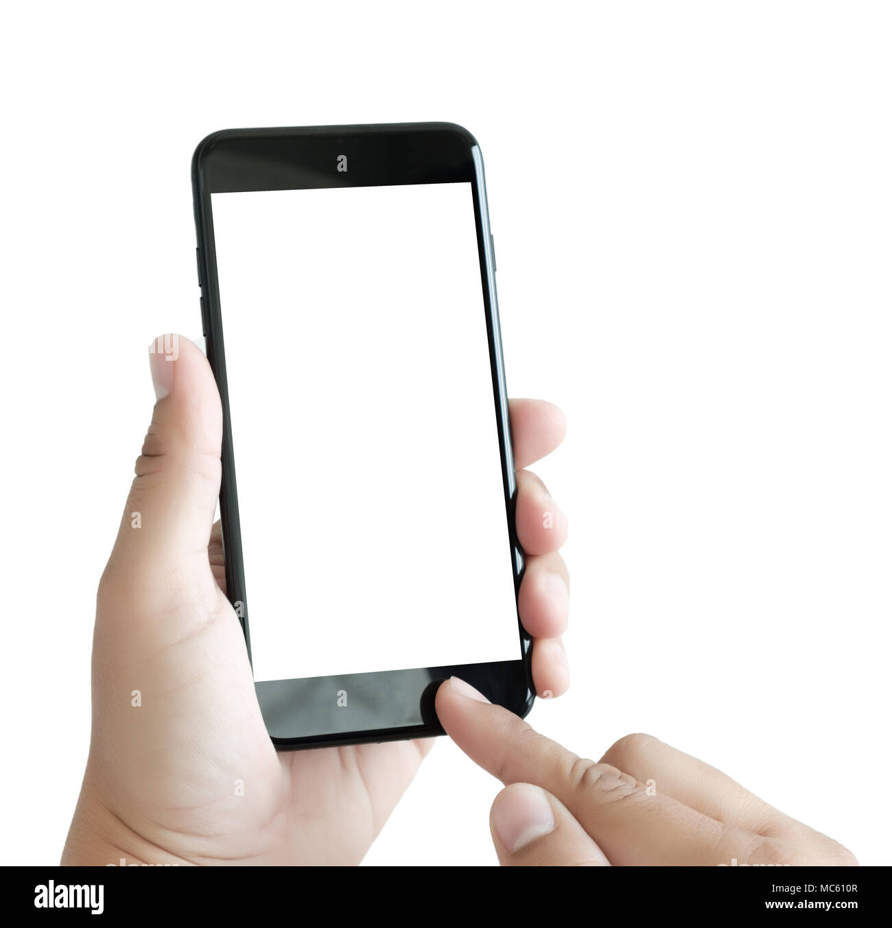 Close up man hands using smart phone Technology and phone technology ...