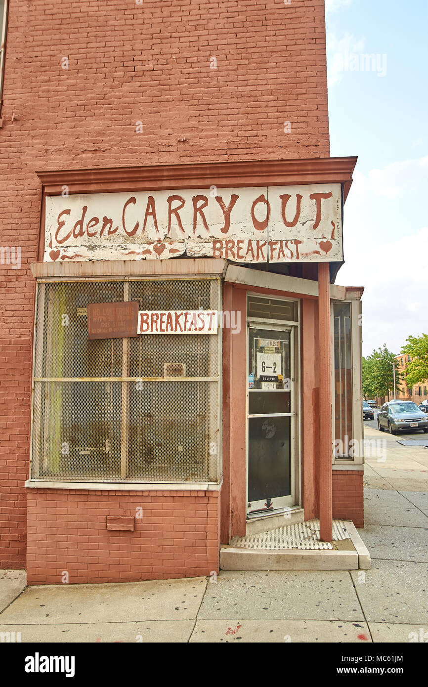 Baltimore poverty hi-res stock photography and images - Alamy