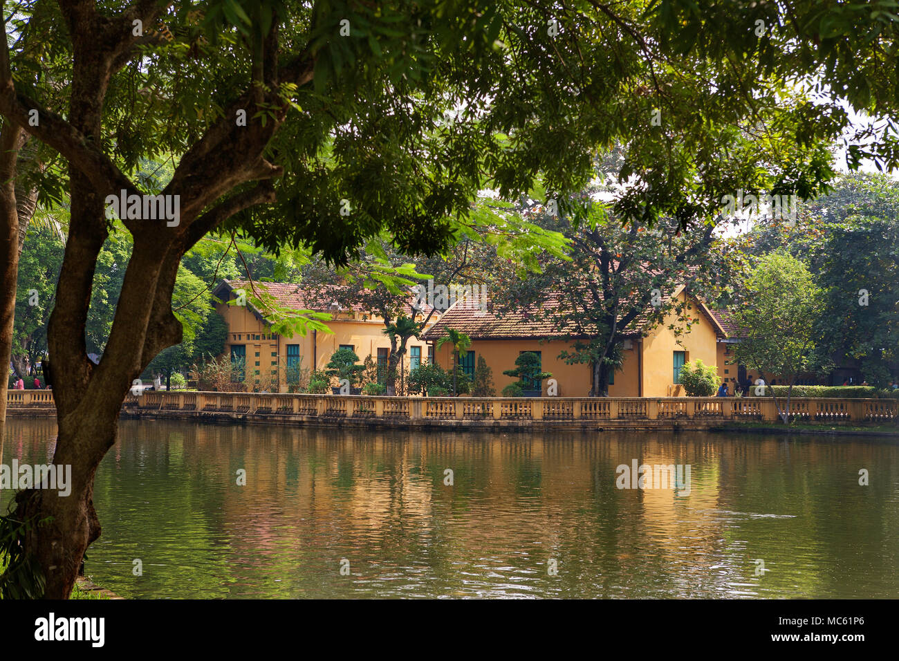 Fishpond in the grounds hi-res stock photography and images - Alamy