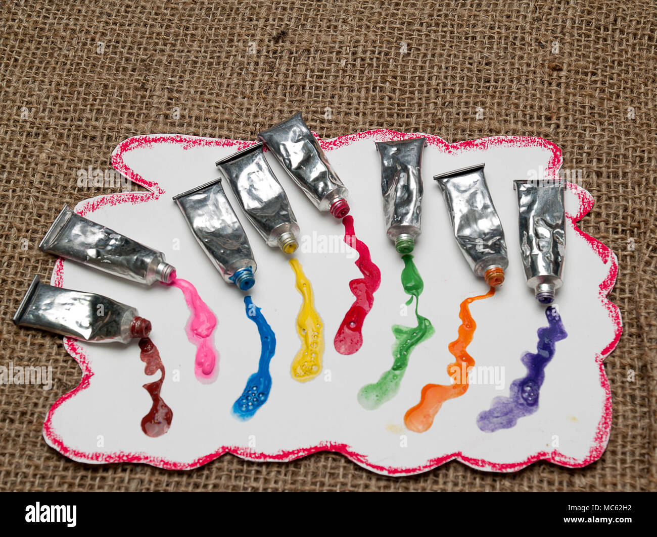 Drawing art ,Colored chalk, form, heart , Painting equipment Stock ...