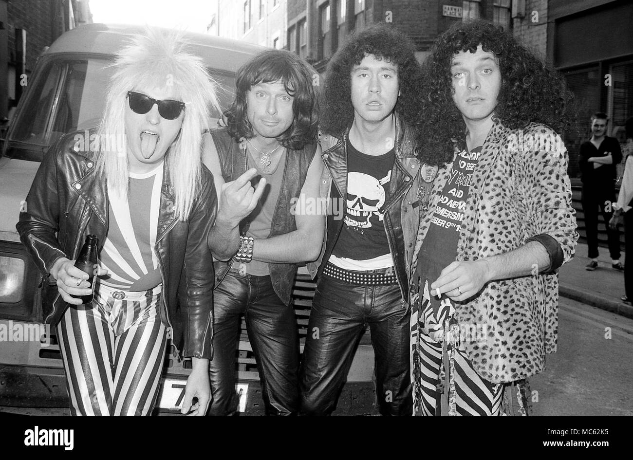 'Bad News' Spoof rock band with Ade Edmondson, Rik Mayall, Nigel Planer ...