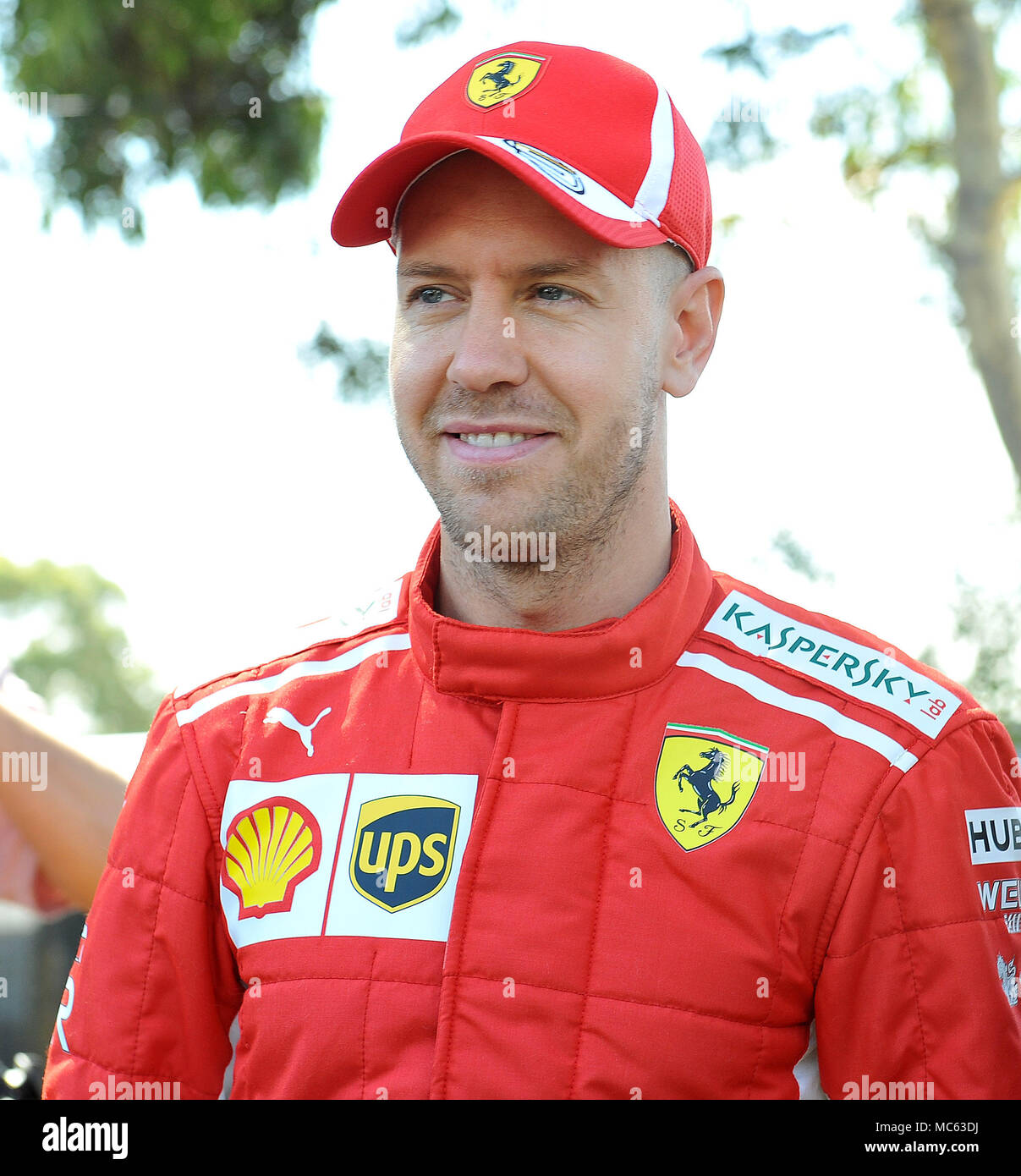 The halo formula 1 vettel hi-res stock photography and images - Alamy