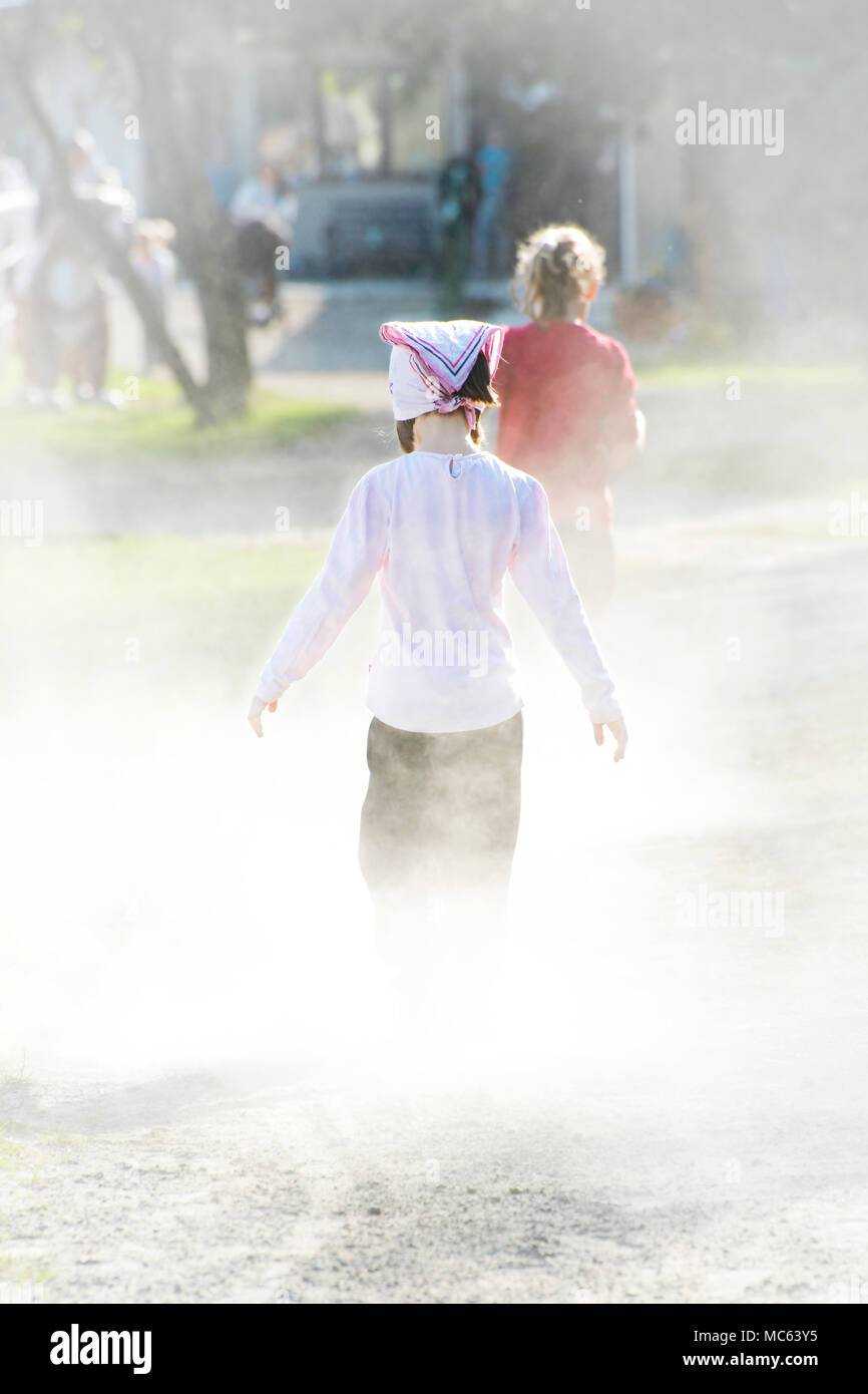 Dust clouds with sun hi-res stock photography and images - Alamy